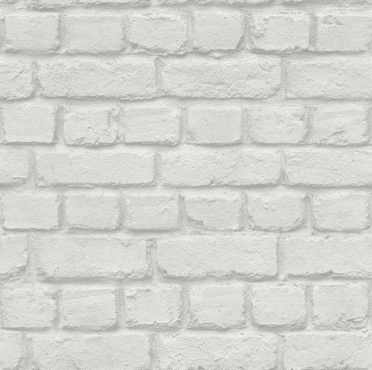 Rasch Off White Beige Brick Wall Wallpaper - Wallpaper Decor